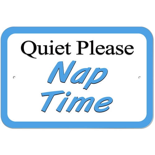 Quiet Please Nap Time Sign - Walmart.com