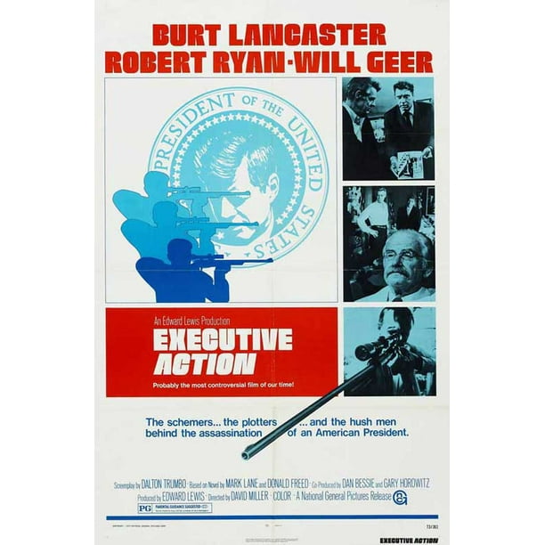 Executive Action - movie POSTER (Style C) (27" x 40") (1973) - Walmart.com