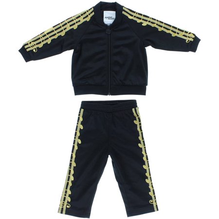 Adidas Baby Boys Jeremy Scott Music Note Track Suit Black | Walmart Canada