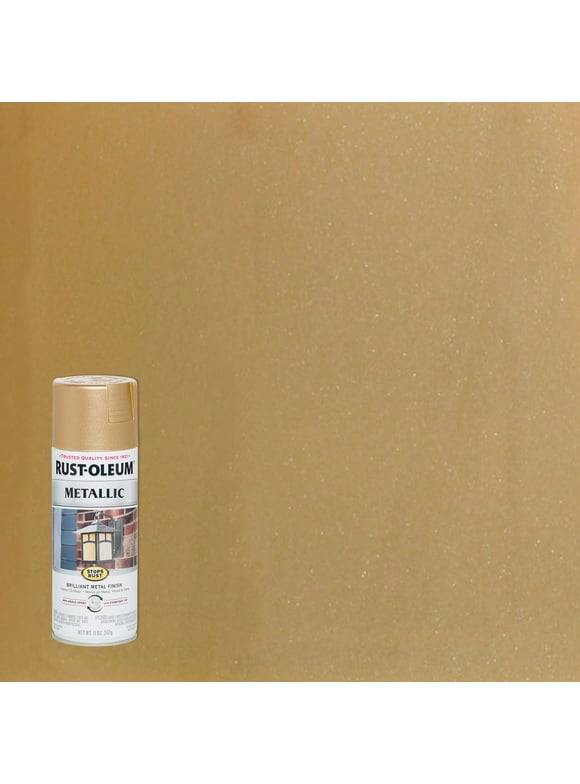 Rust-Oleum Spray Paint in Paint | Gold - Walmart.com