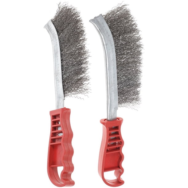 EIMELI 4pcs Wire Brushes Grill Rust Removal Brushes Handheld Wire ...