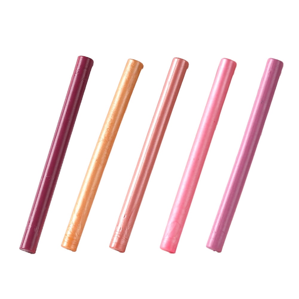 Mailable Glue Gun Sealing Wax Sticks for Wax Seal Stamp - 5 Pcs ...