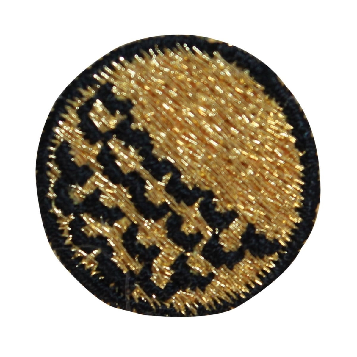 ID 1579 Lot of 3 Gold Golf Ball Patch Golfing Tee Embroidered Iron On ...