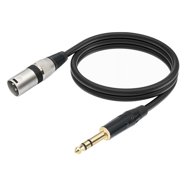 TRINGKY 3.5mm Male to XLR Female Stereo Audio Adapter Cable, 1/8 inch ...