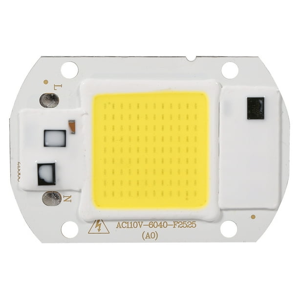 Foco LED COB blanco de 20 W, diseño integrado, 110 V y alta potencia ...