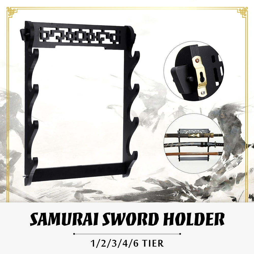 Sword Holder Wall Mount Sword Display Stand Sword Bracket Hanger ...