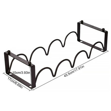 Flat Iron Grape Wine Rack Vintage stand; wine Style Home Red Wine ...