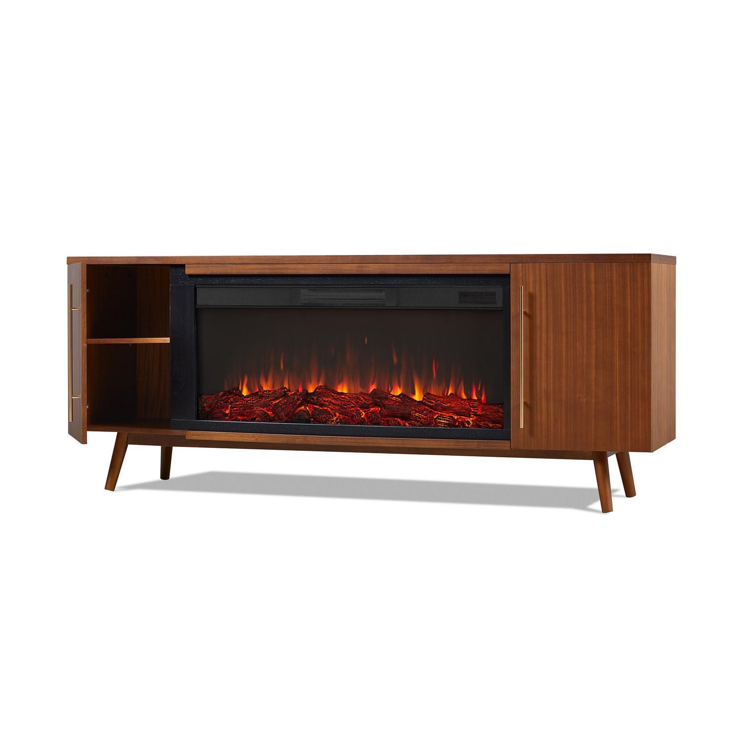 Click here for Real Flame Morris 72 Landscape Electric Fireplace... prices
