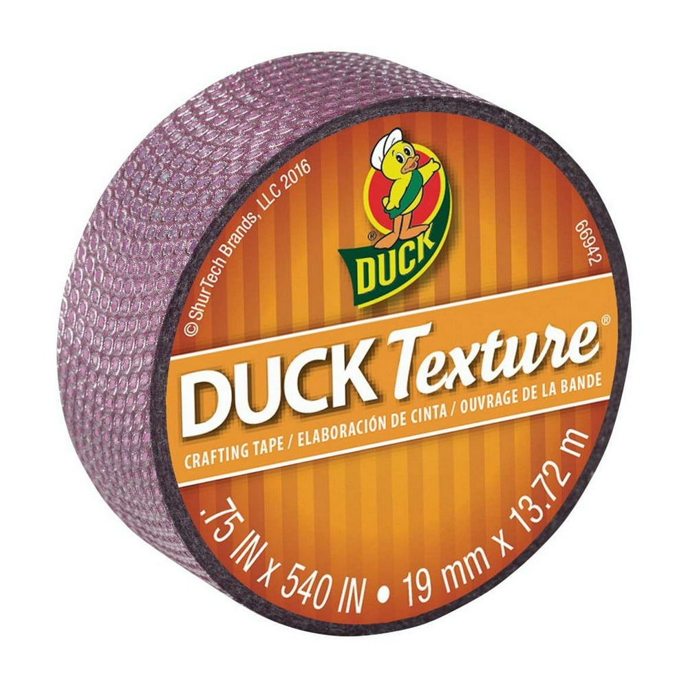 Duck Texture Duck Brand Crafting Tape 0.75" X 15 Yard Roll - Fuchsia ...