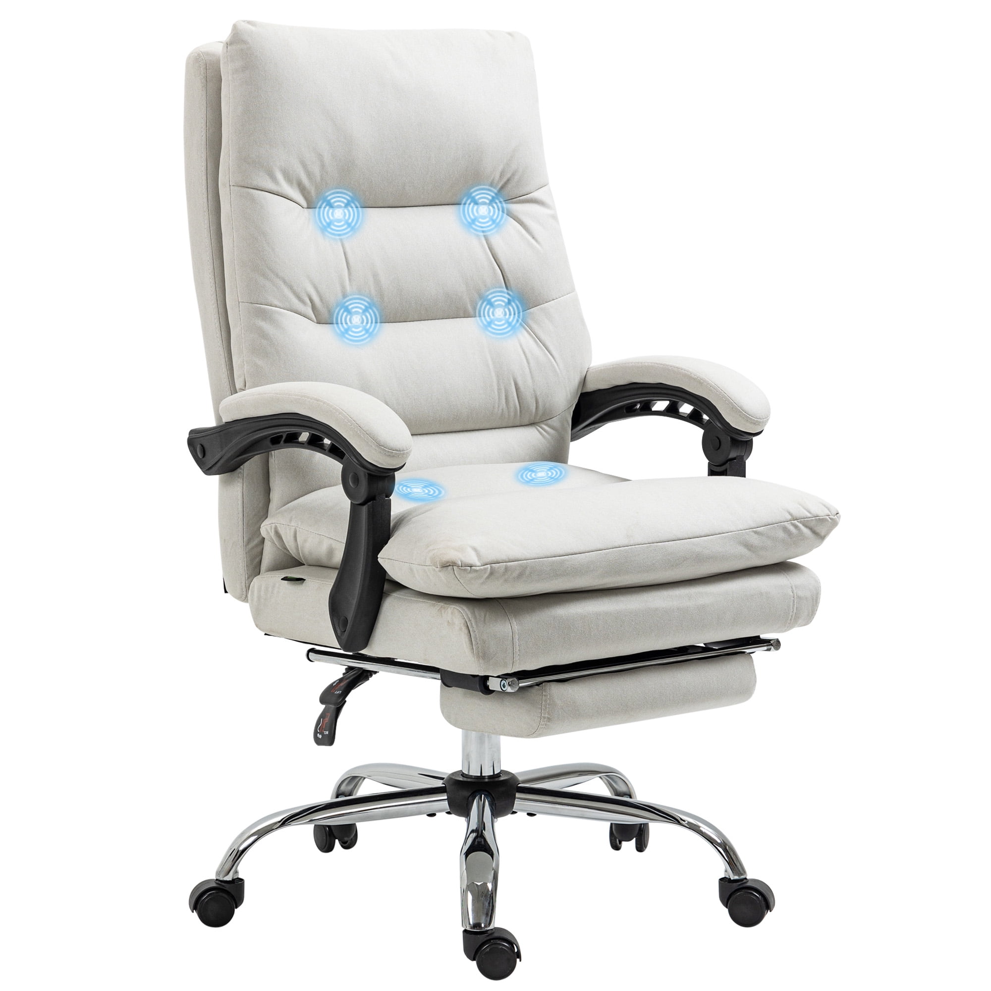 Click here for Vinsetto Microfibre Vibration Massage Office Chair... prices