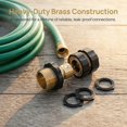 Garden Hose Quick Connector 3/4in GHT MF Release for Sprinkler Nozzle ...