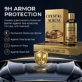 100ml Graphene Ceramic Coating For Cars 9H Hardness Hydrophobic Paint ...