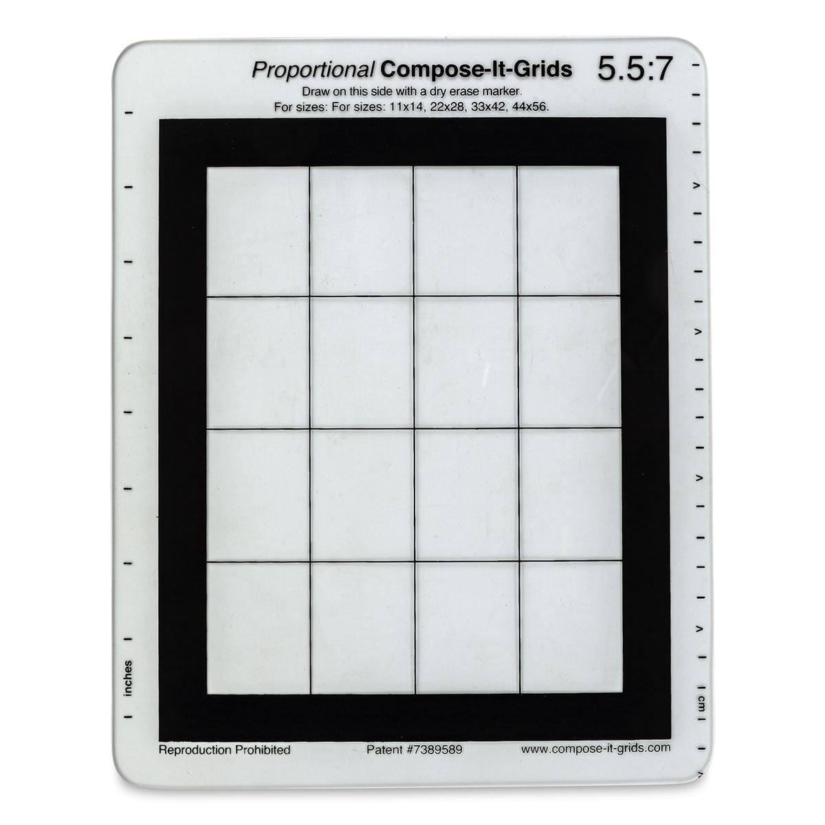 Compose It Grid - 8" x 10", Single Grid, 5:7 - Walmart.com