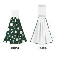 2pcs Hanging Coral Velvet Hand Towel Is Light Breathable And Absorptive ...