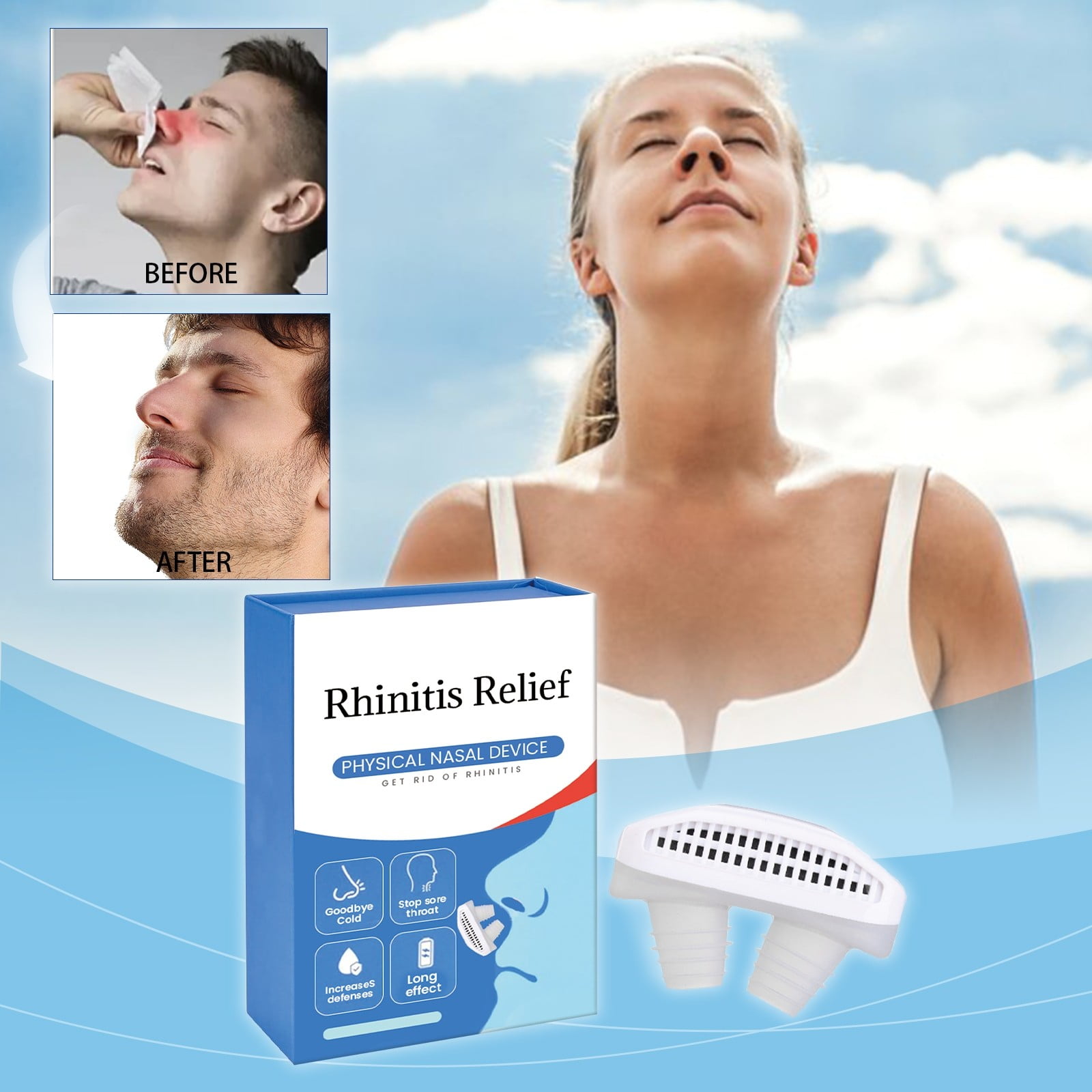 Personal Skin Care Red Light Nasal Device Nasal Soothing Device Red ...