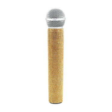Creative Microphone Prop Props Simulated Lip Sync Cosplay Model Pretend ...
