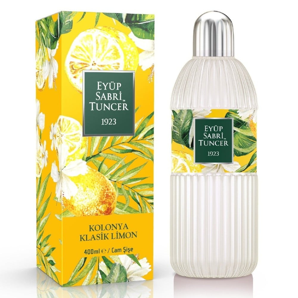 Eyup Sabri Tuncer Classic Lemon Cologne for Men and Women (400 ML Glass ...