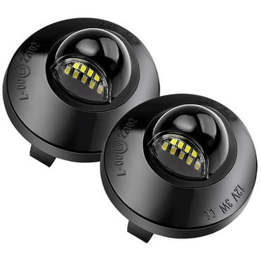 Pair ( 2 Pieces ) White Oval Backup Reverse LED 6" Light for Truck ...