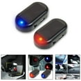 Solar Power Car Security Alarm Led Light Anti-Theft Flash Blinking ...