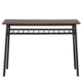 Ktaxon 6-Piece Dining Room Set Modern Kitchen Table Set with 4 Chairs ...
