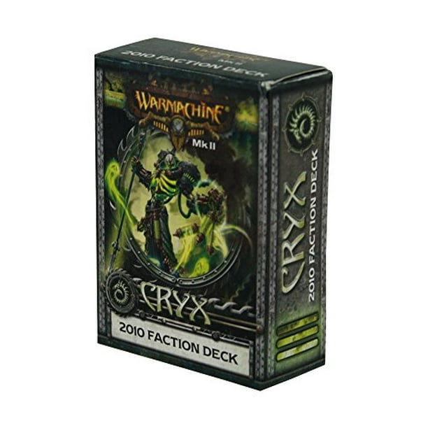 Cryx MKII 2010 Deck Warmachine Miniatures Combat Game Privateer Press ...