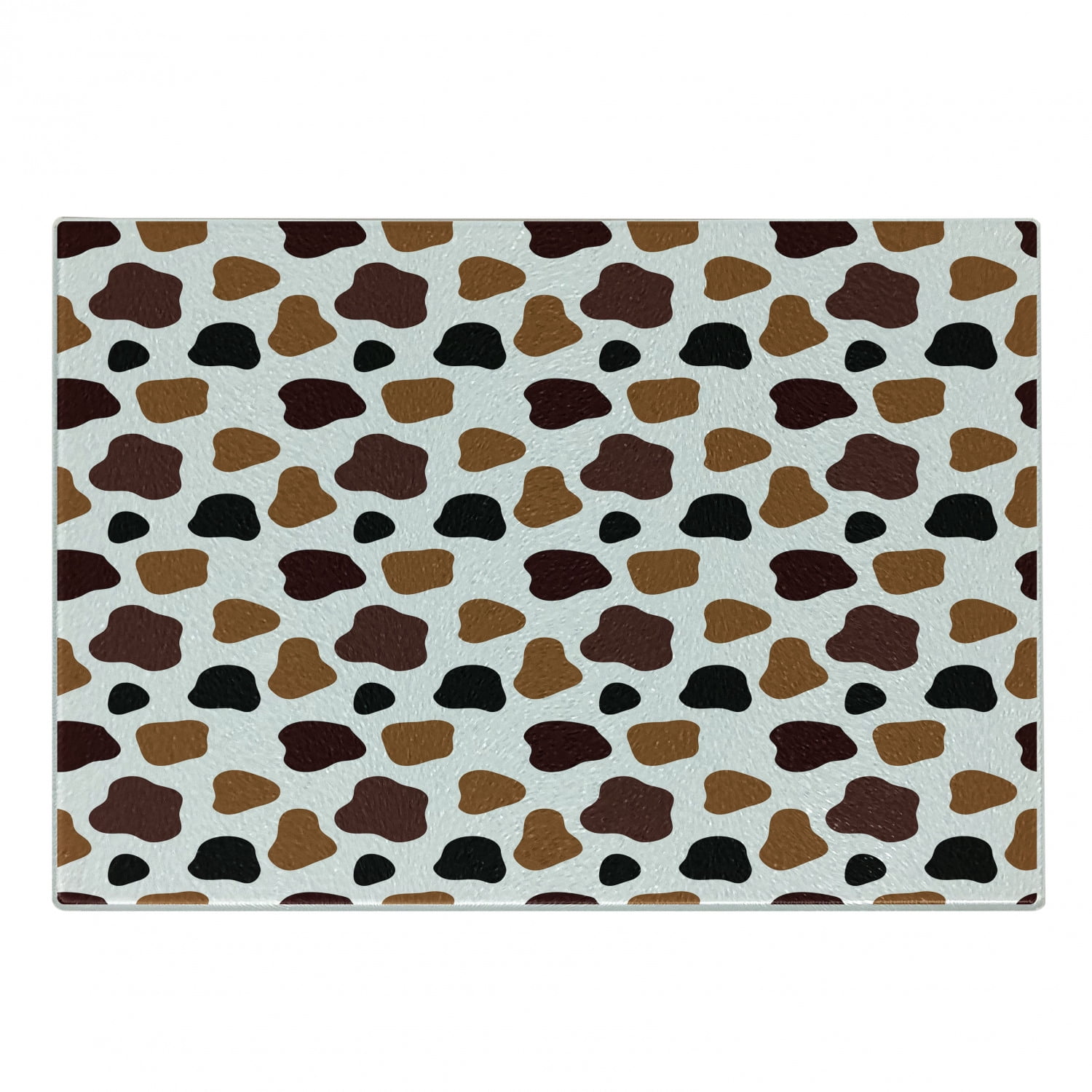Cow Print Cutting Board, Cow Skin Animal Abstract Spots Milk Dalmatian ...