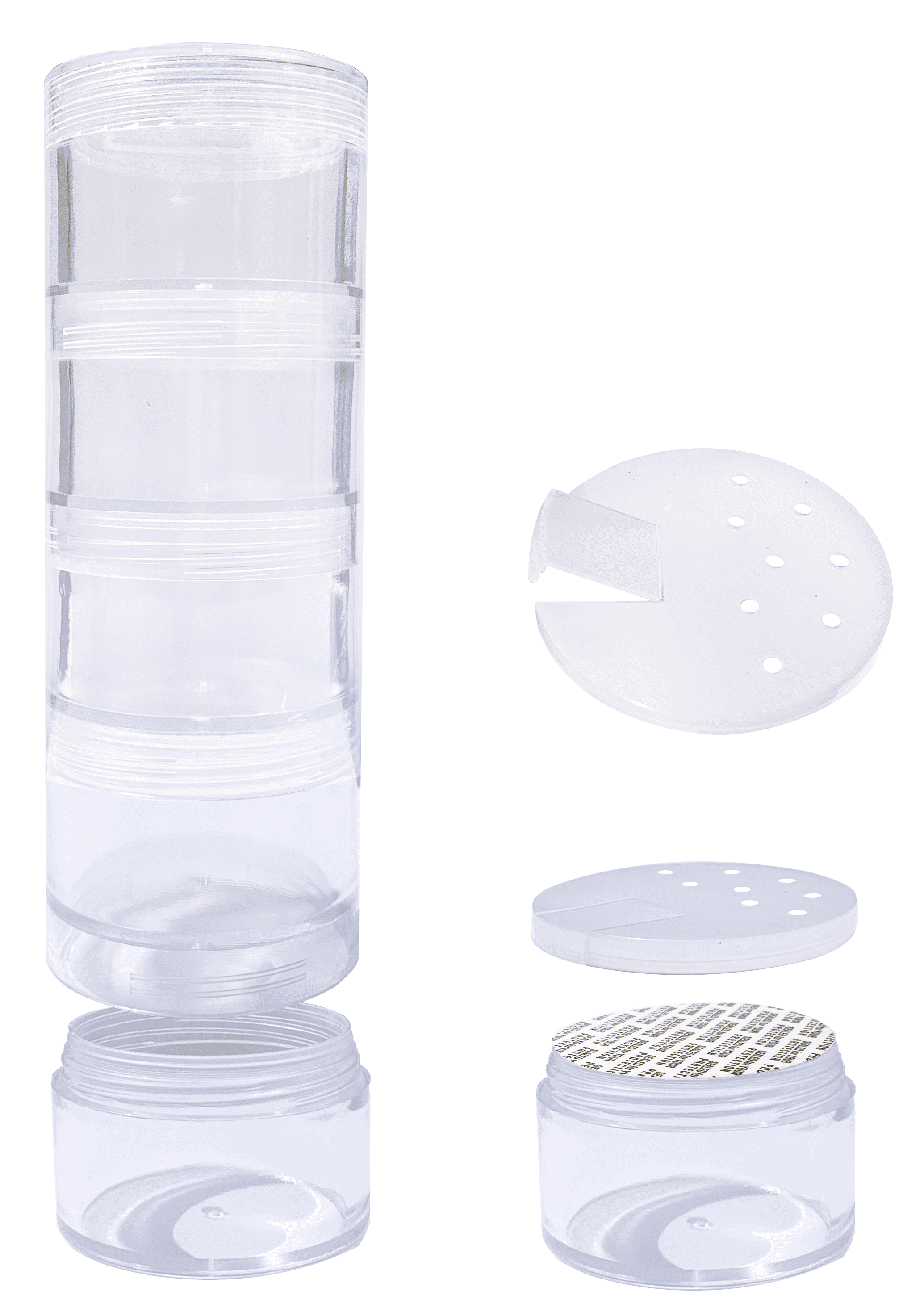 Set of 10 Stackable Spice Jars | Walmart Canada