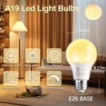 24-pack 19 bulbs soft warm white 2700, 60-watt equivalent, high ...