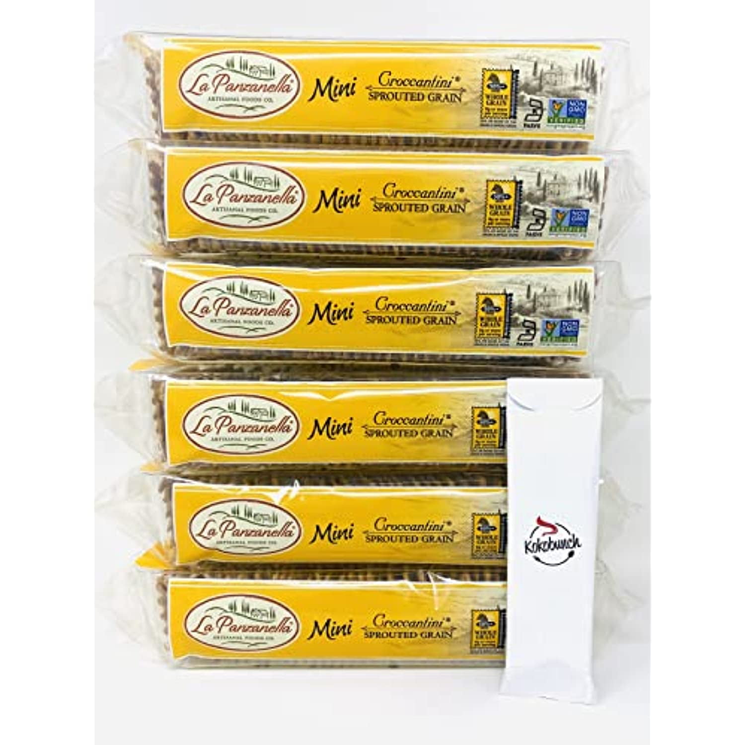 La Panzanella Artisan Crackers Mini Croccantini Sprouted Grain Gourmet ...