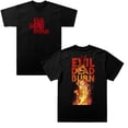 Evil Dead Burn Movie Merch T-shirt Summer Unisex Fashion Short-sleeved ...