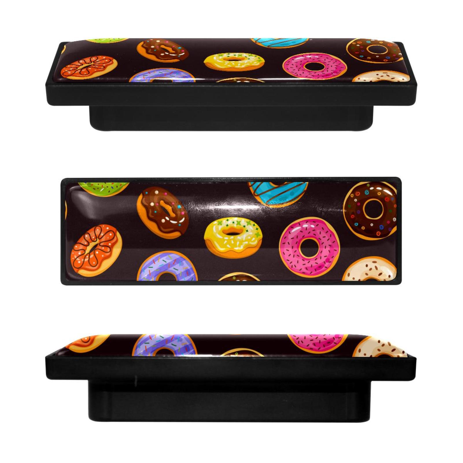 4 Pcs Rectangle Cabinet Handle Cupboard Knob Drawer Pulls Handle Donuts ...