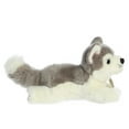 Aurora - Small Gray Miyoni - 8" Husky - Realistic Stuffed Animal ...