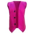 Carnival Themed Boys Vest Featuring Square Patchwork and Sequin ...
