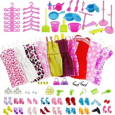 Barbie Accessories Pack With 11 Birthday-Themed Storytelling Pieces ...
