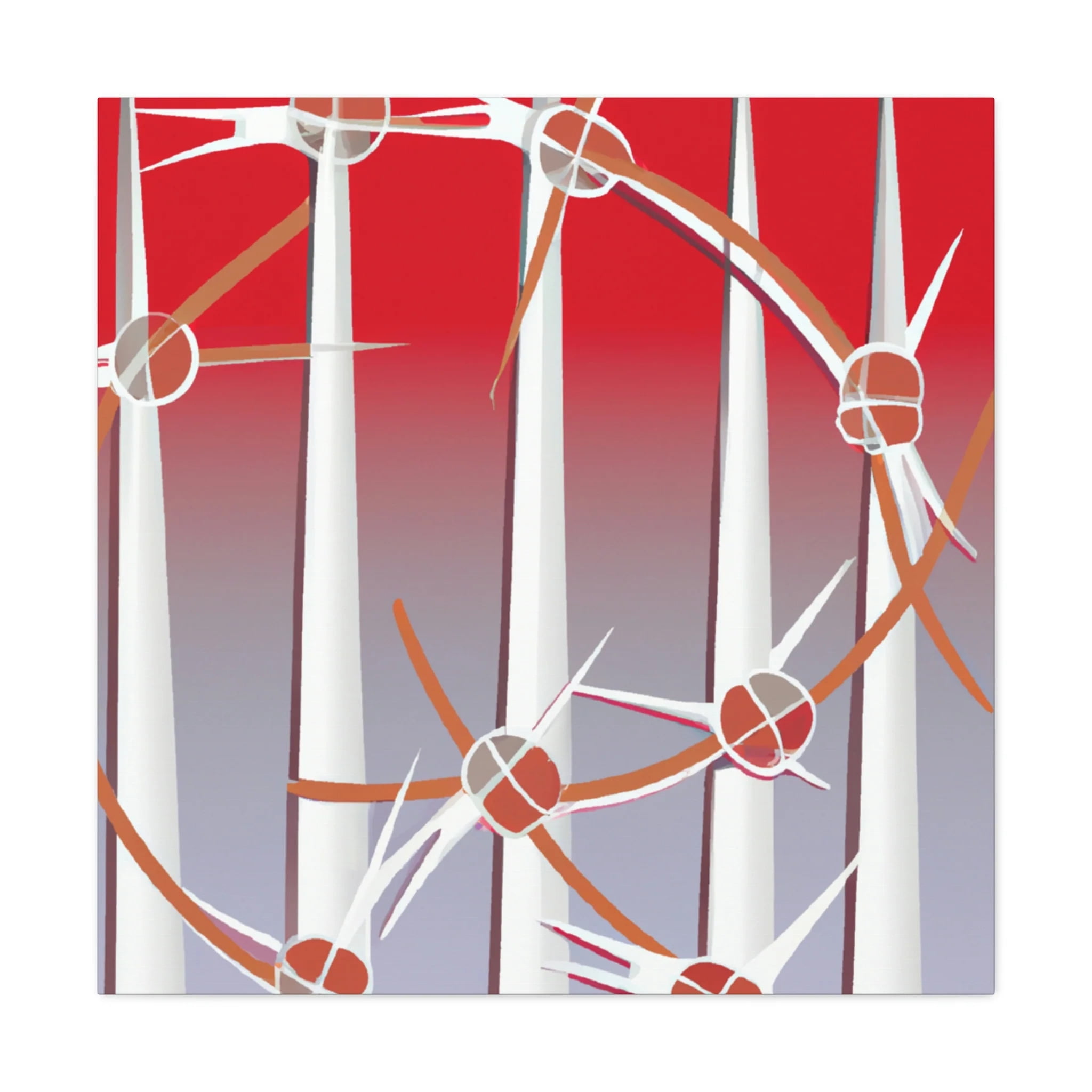 Faceted Metal Labyrinth - Canvas - Walmart.com