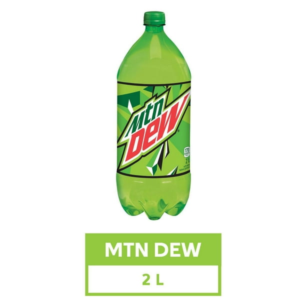 MTN Dew Soft Drink, 2 L Bottle, 2L - Walmart.ca