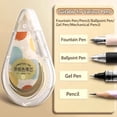 6 Pack Correction Tape 72m Total Beige Tape Smooth No Mess Applicator ...