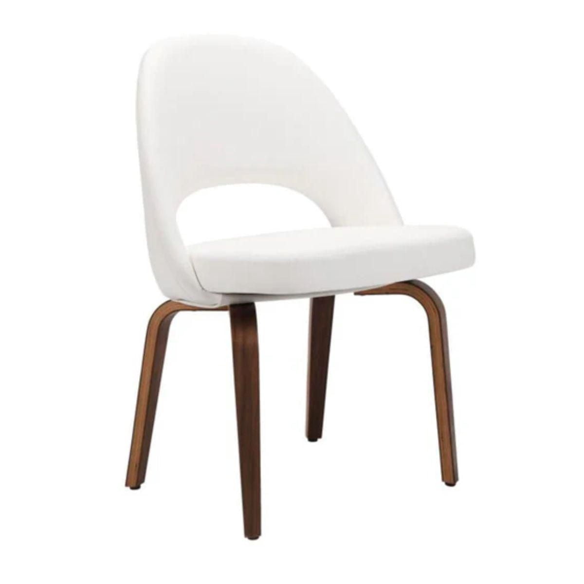 Click here for Take Me Home Furniture Leesburg Chair In White Mad... prices