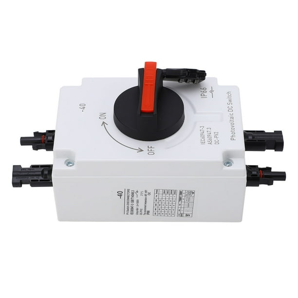 PV DC Switch, 4P High Temperature DC1000V Photovoltaic Isolator Solar ...