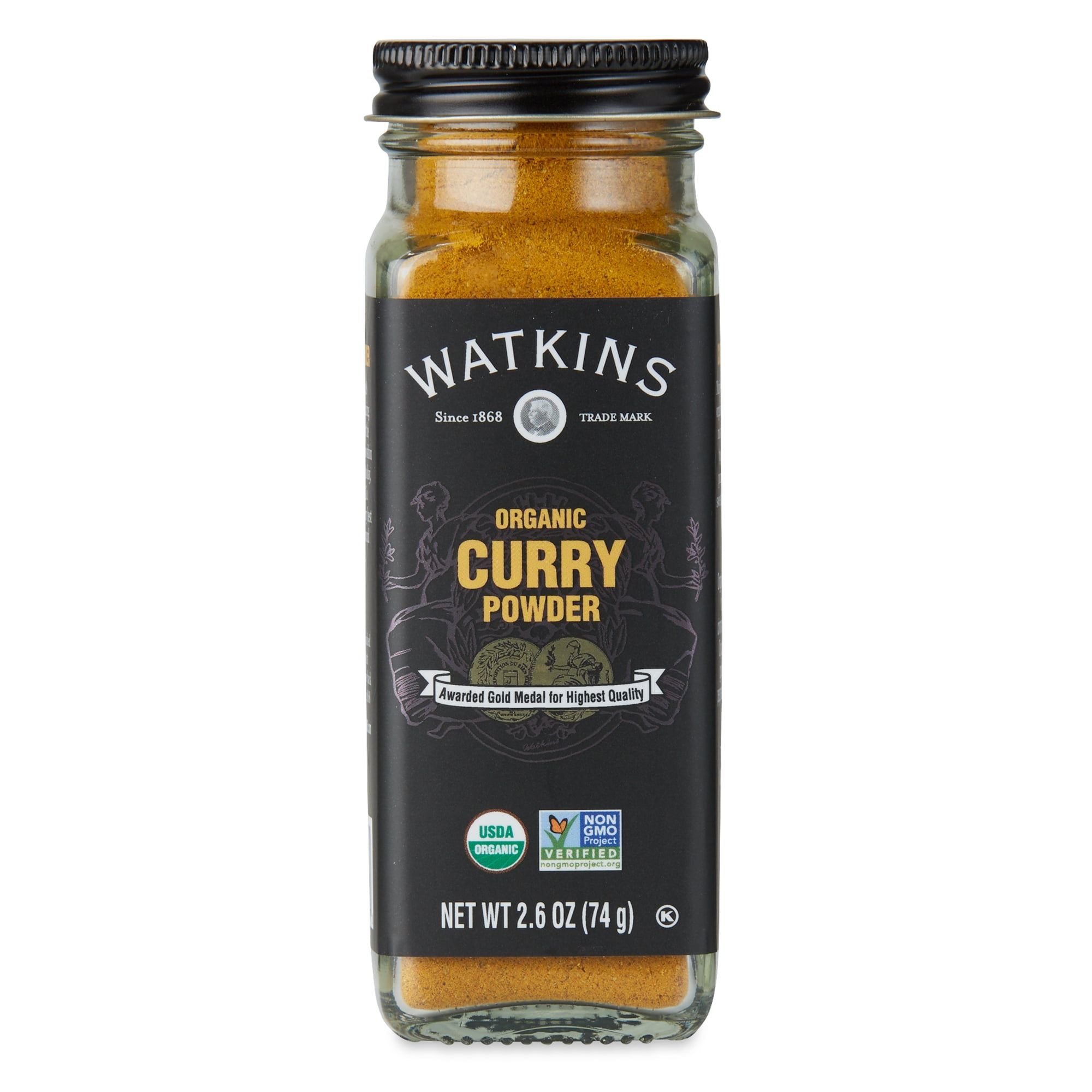 Buy Watkins Gourmet Organic Spice Jar, Curry Powder, 2.6 oz Online at ...