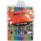 12pk Angry Birds Crayons - 12 Color Crayon Pencil Set - Walmart.com