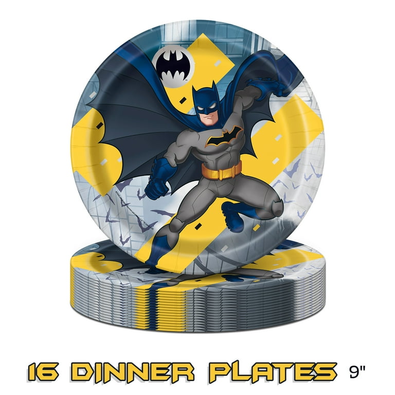 Batman Plates And Cups