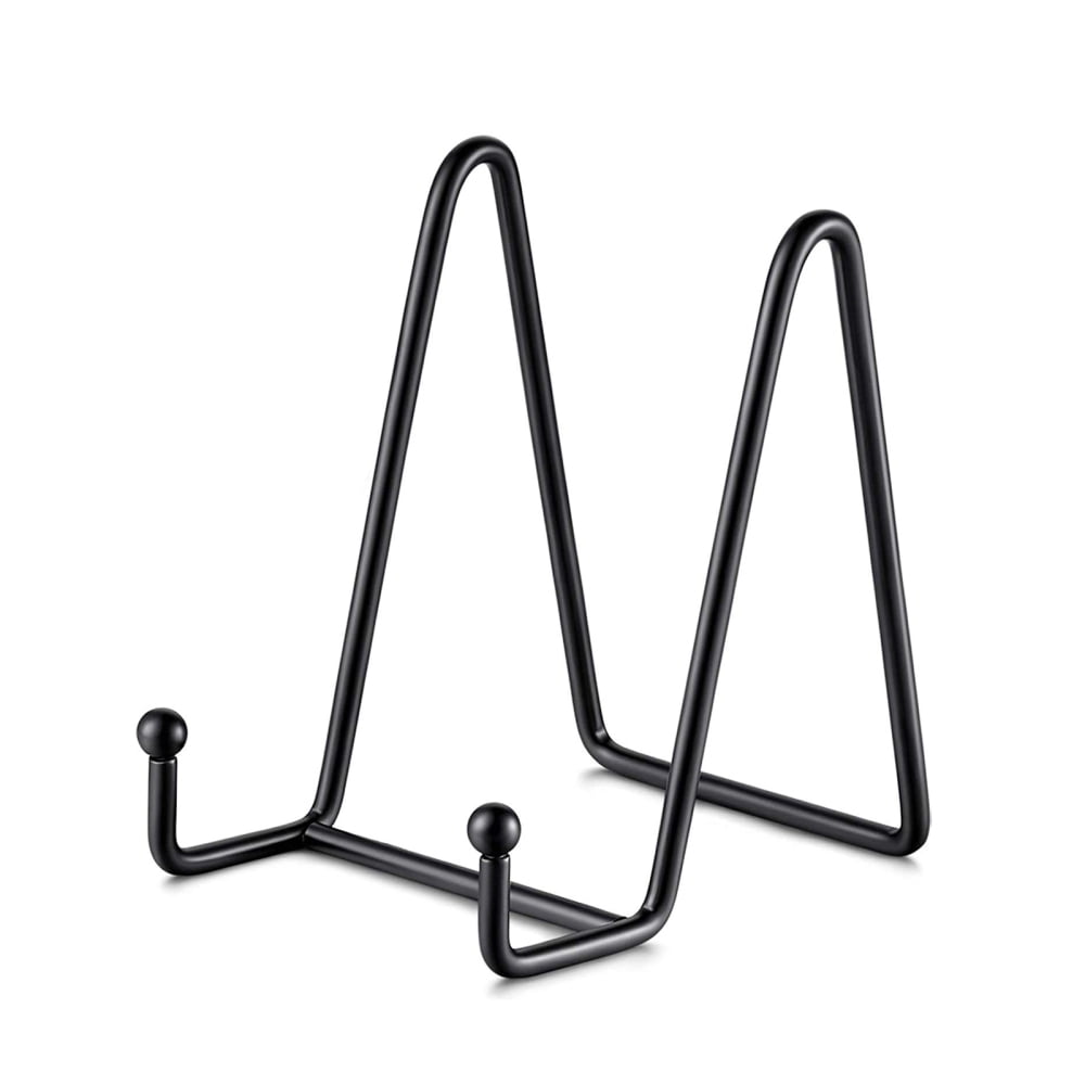 Black Frame Plate Display Stands Elegant Contemporary Design Stand for ...