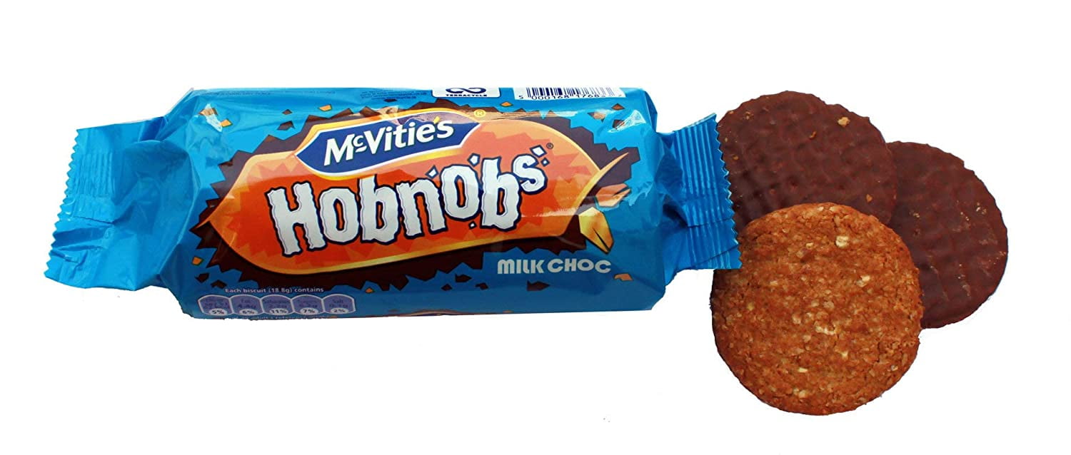 McVities Hob Nob Milk Chocolate 262g 3 pack, 9.24 Ounce (Pack of 3 ...