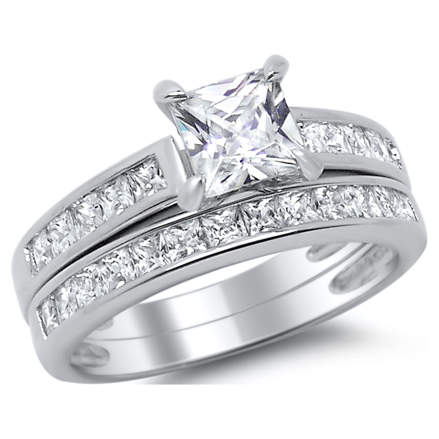 Forever Bride 1/5 Carat Diamond Sterling Silver Quad, 48% OFF