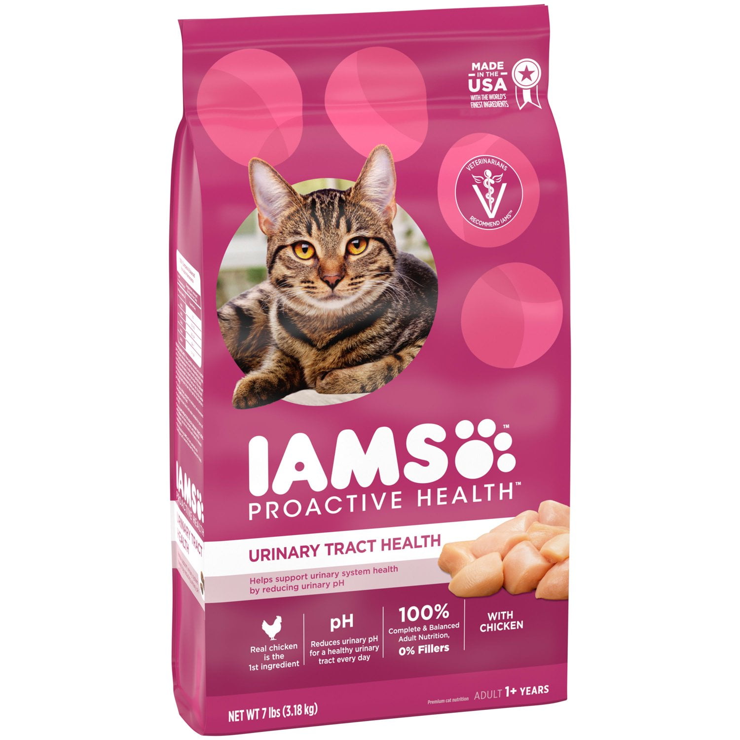 IAMS Proactive Health Chicken Dry Cat Food, 7 lb Bag Best Deals and ...