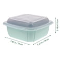 Beavorty Double-Layer Plastic Fruit Vegetable Washing Basket Wall ...