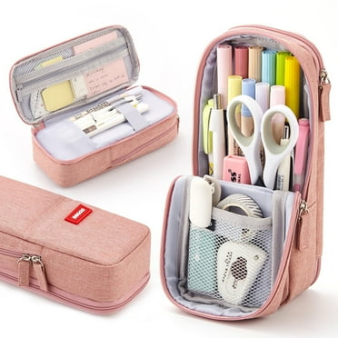 Big Capacity Pencil Pen Case Bag Pouch Holder for Middle High School ...