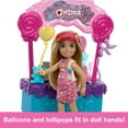 Barbie Chelsea Doll & Lollipop Candy Stand Playset, 10-Piece Toy Food ...