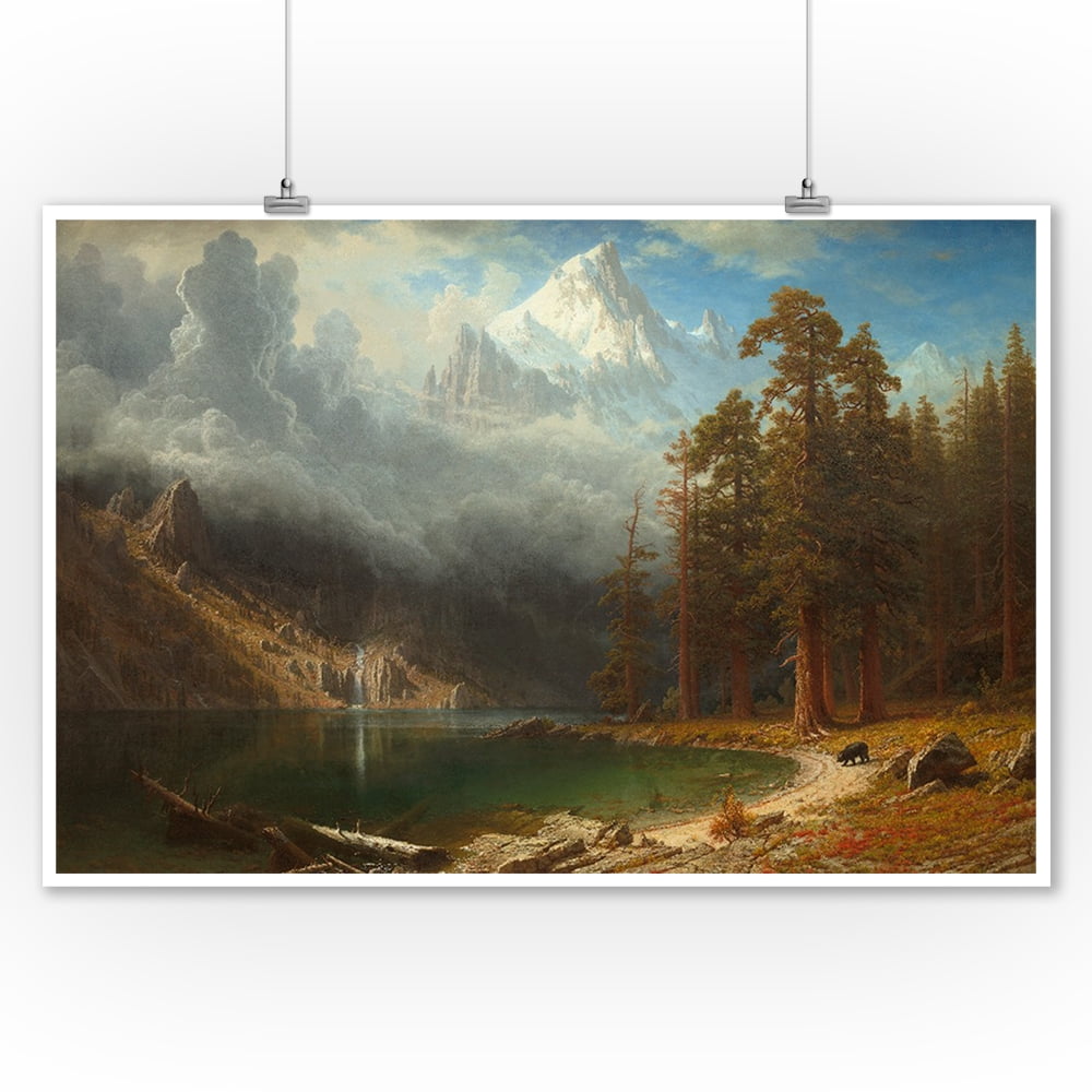 Mount Corcoran - (Artist: Albert Bierstadt c. 1876) - Masterpiece ...